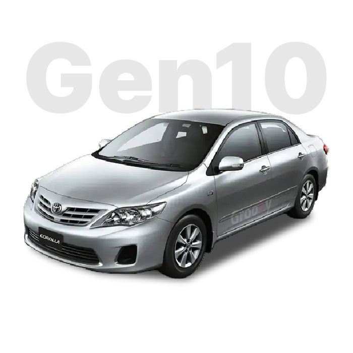 ม่านบังแดดรถยนต์ตรงรุ่นที่ดีที่สุดสำหรับ - Toyota-Altis- Gen10 | Groovy®